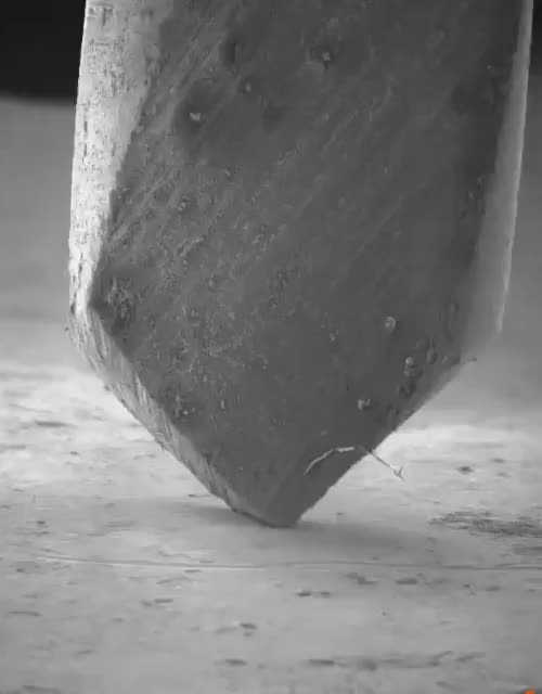 2mm drill under an electron microscope | Scrolller