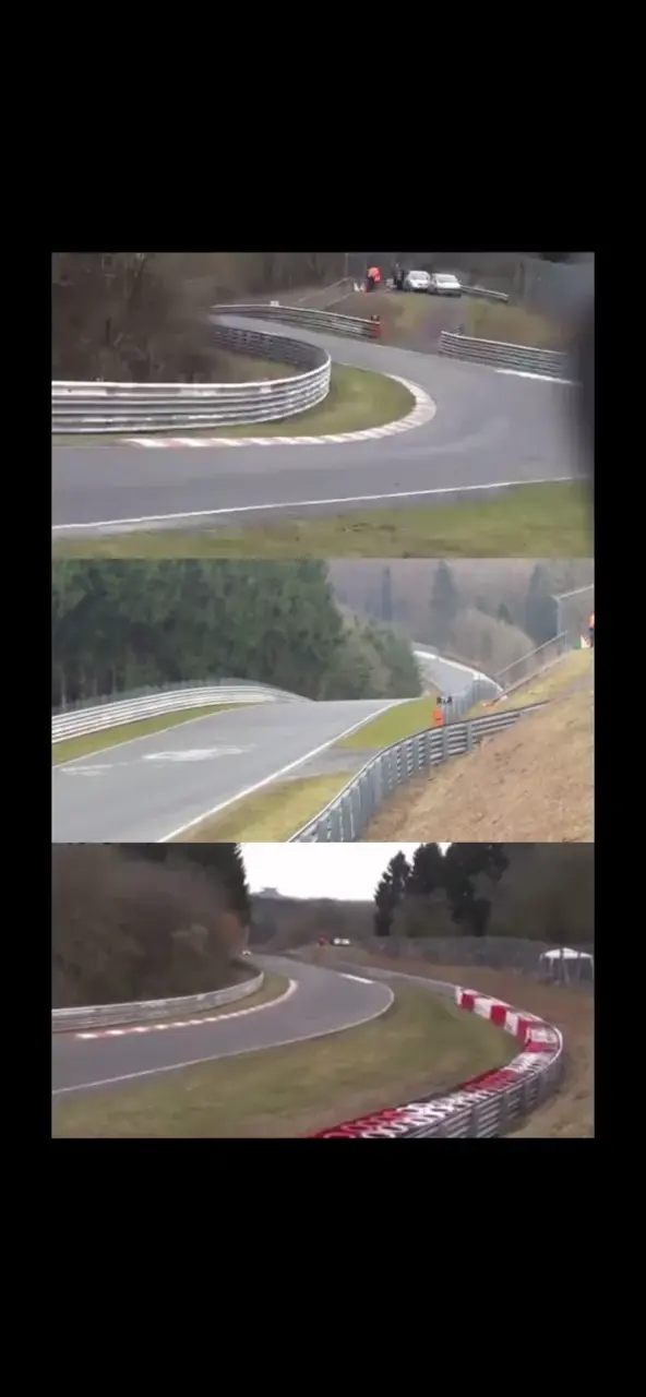 3-Way angle of Jann Marenbourough’s Crash at the Nurburgring. 1 killed. | Scrolller
