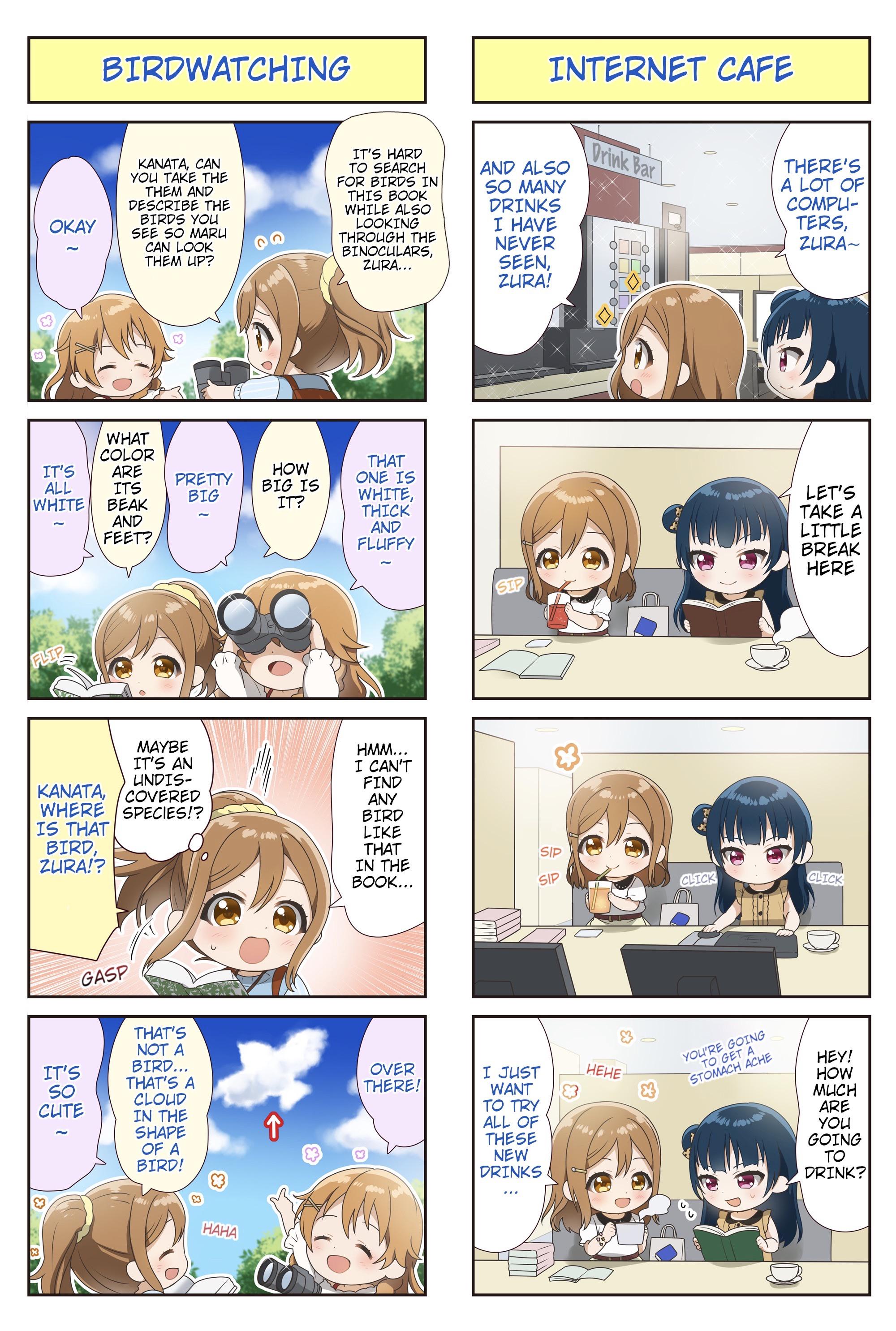 4-Koma Hanamaru in “Internet Cafe”/“Birdwatching | Scrolller