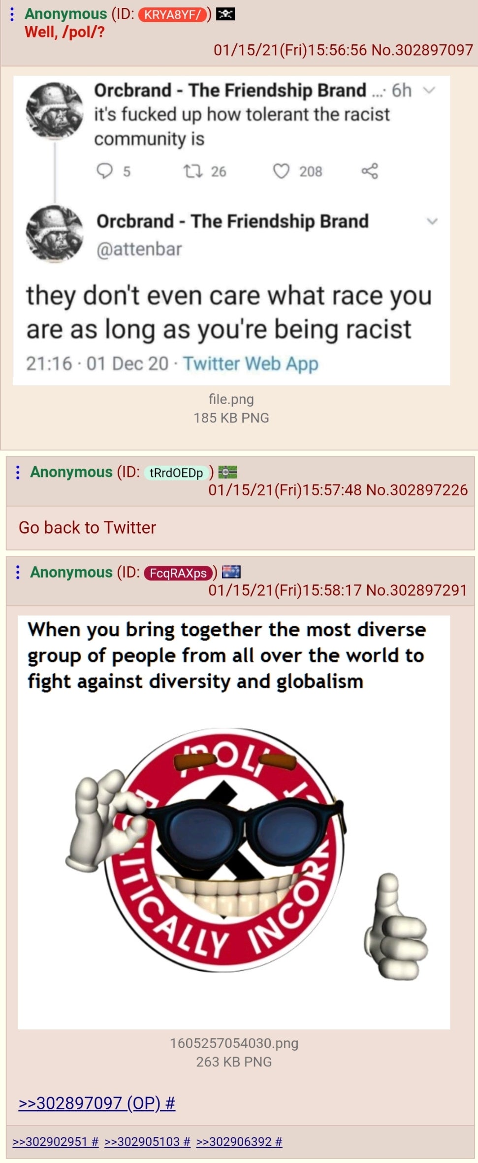 4chan is an inclusive website | Scrolller