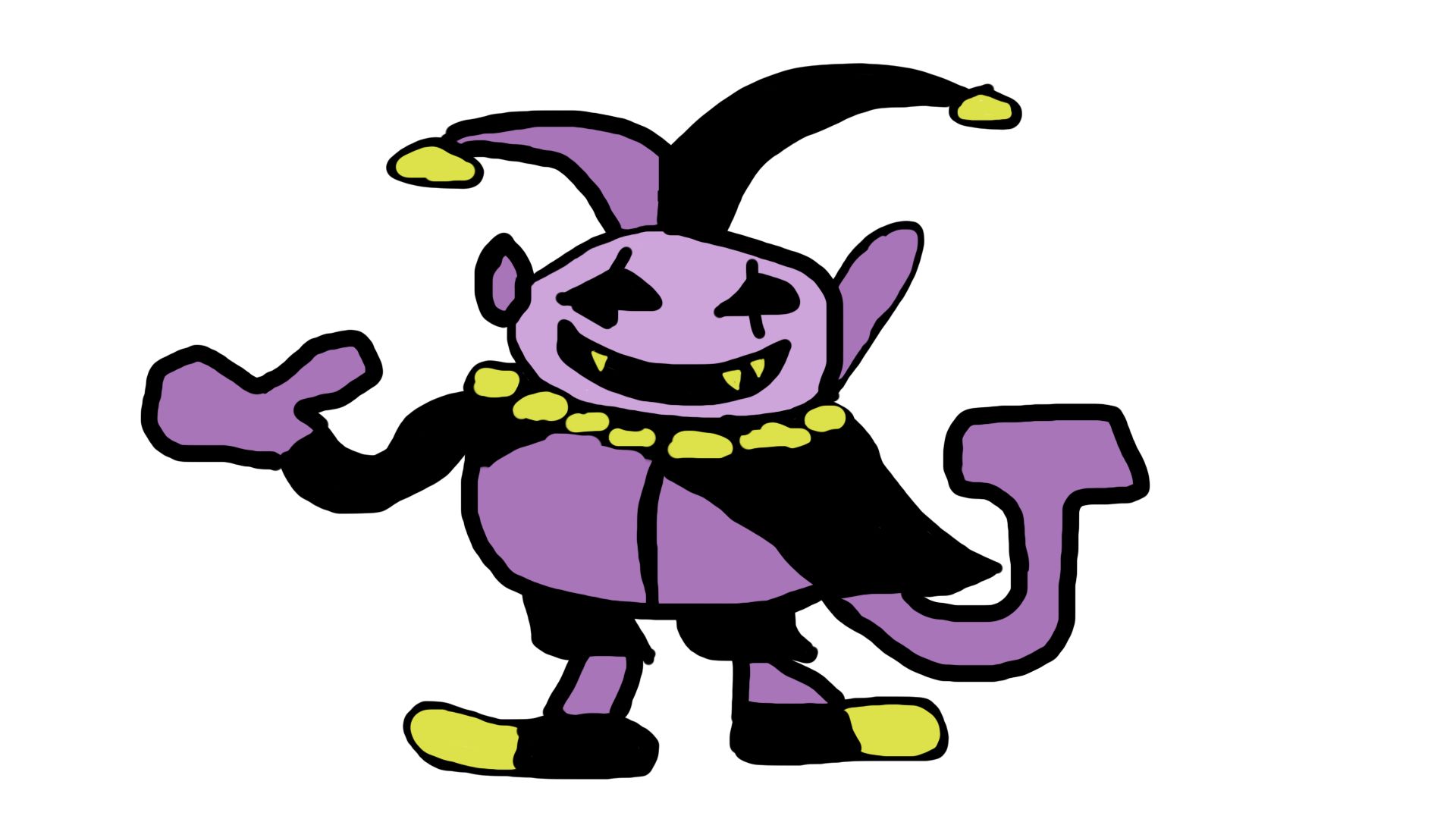 5 minute drawing of jevil | Scrolller