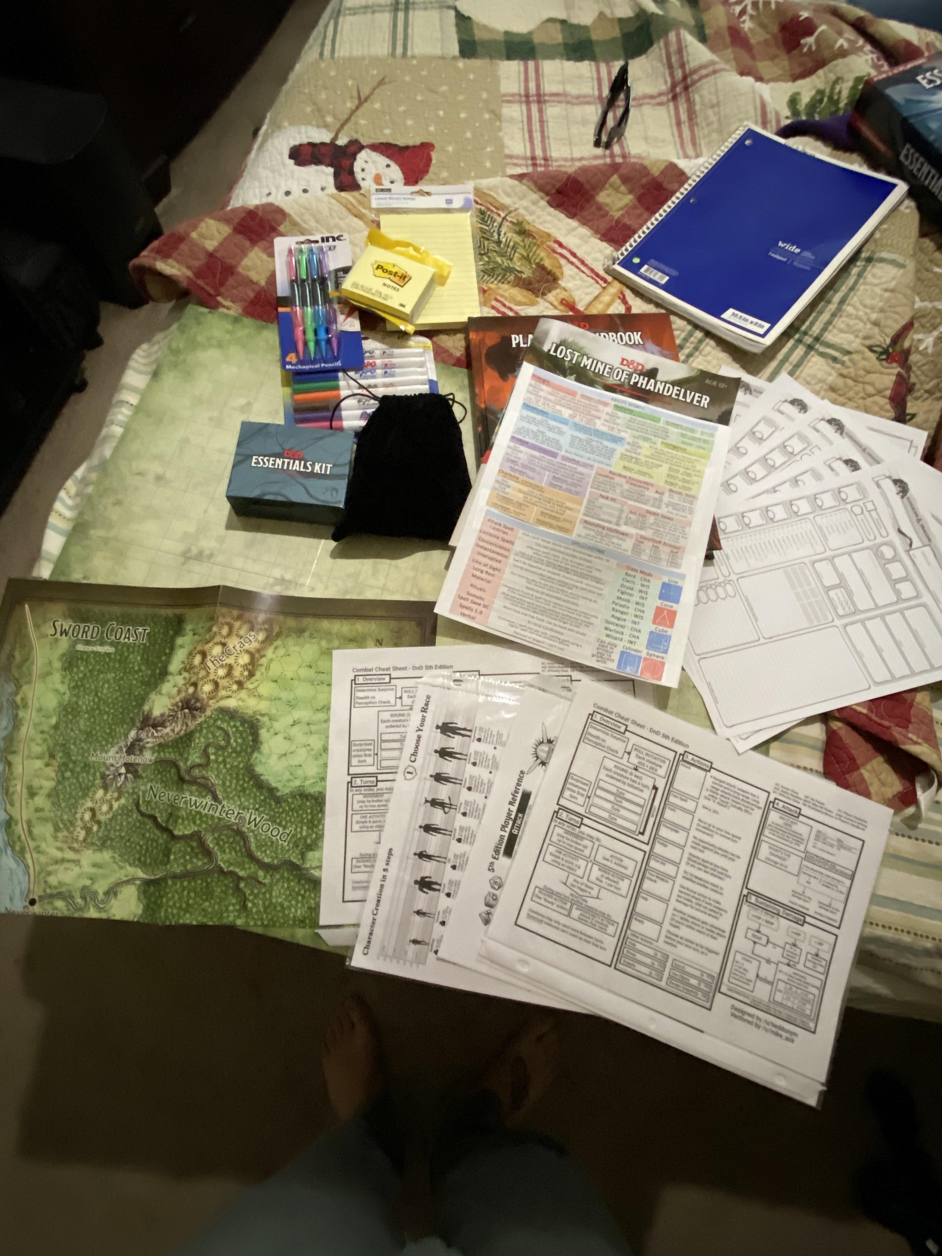 [5e] [OC] All set to run my first adventure as DM! Any advice from veteran DM’s? | Scrolller
