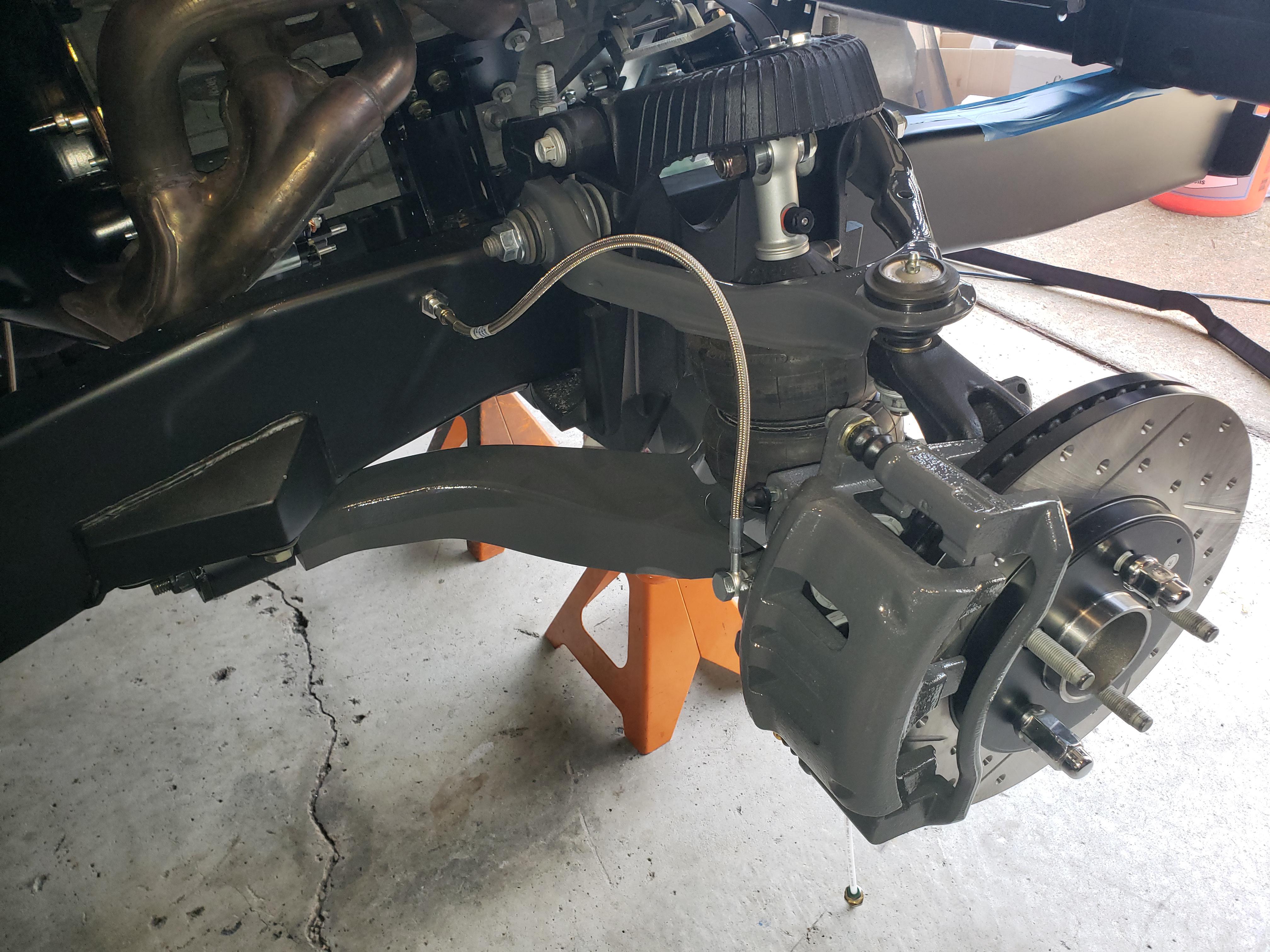 62 F100 Unibody brake set up! | Scrolller