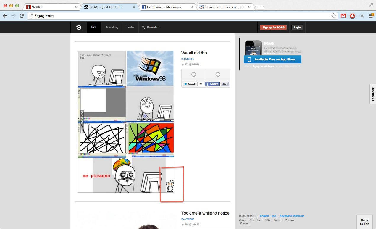 9gag at its finest | Scrolller