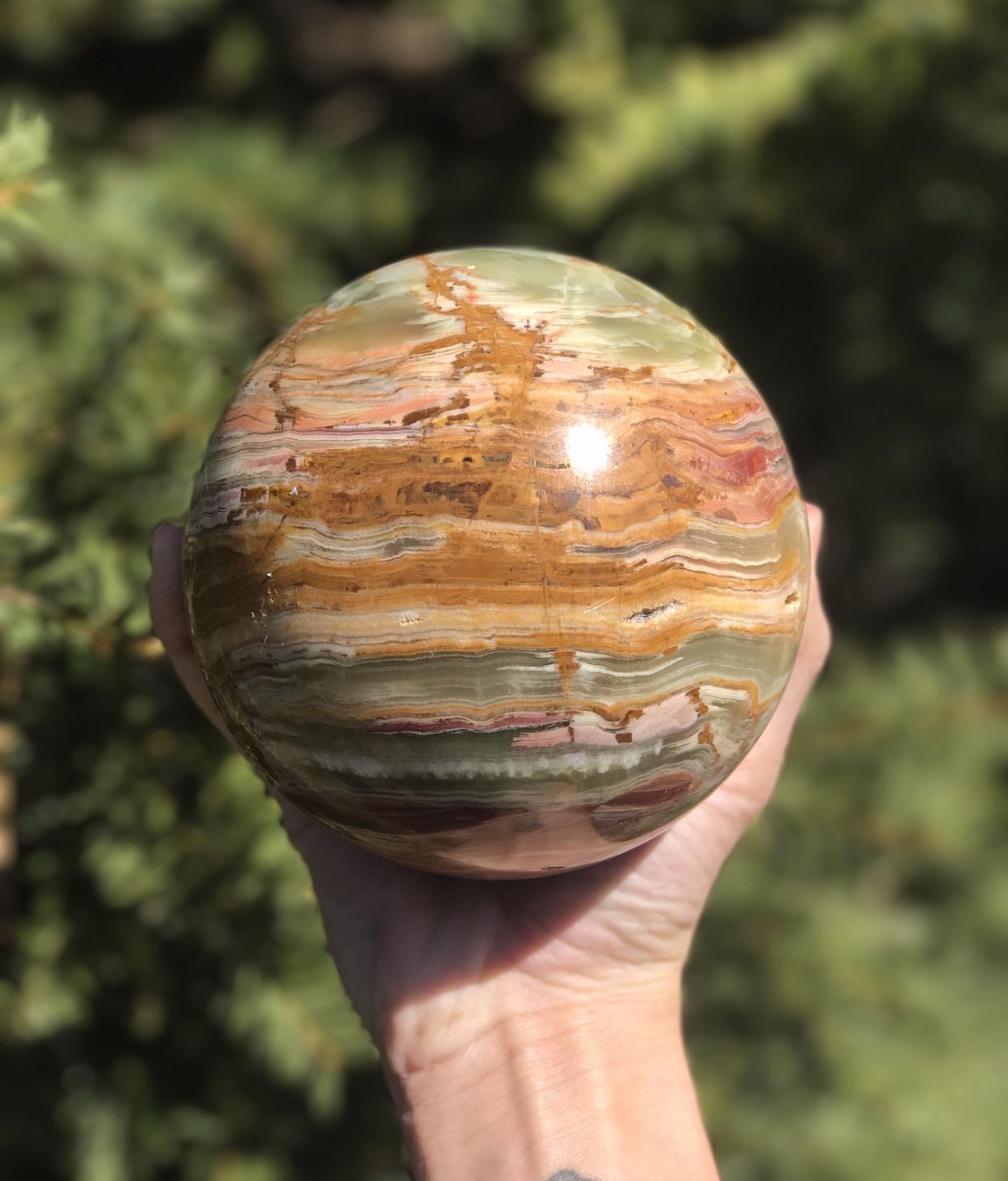 A 5Lb Afgan Jade Sphere | Scrolller