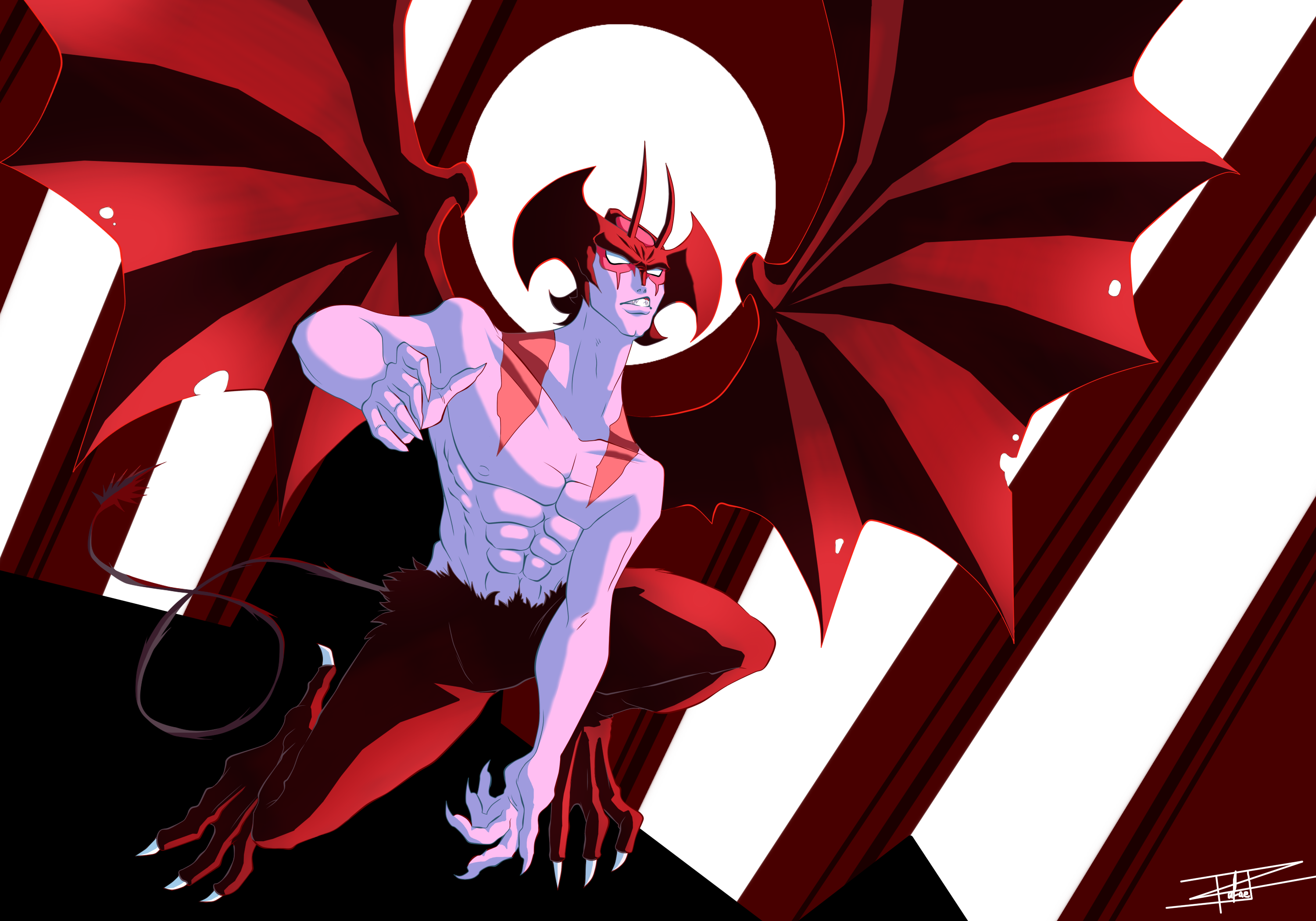 A bit old Devilman fanart i did, hope you like it | Scrolller