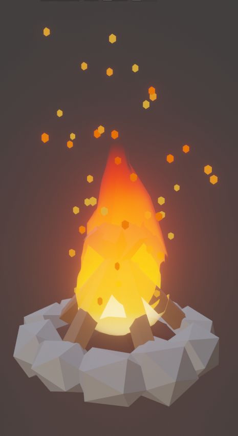 A Campfire | Scrolller