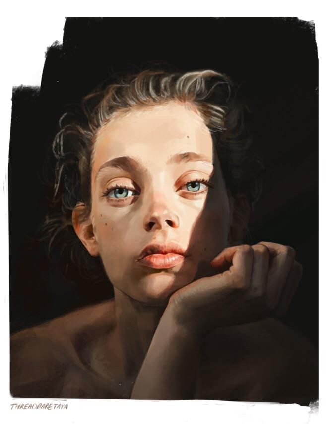 A color study, Me, digital, 2019 | Scrolller