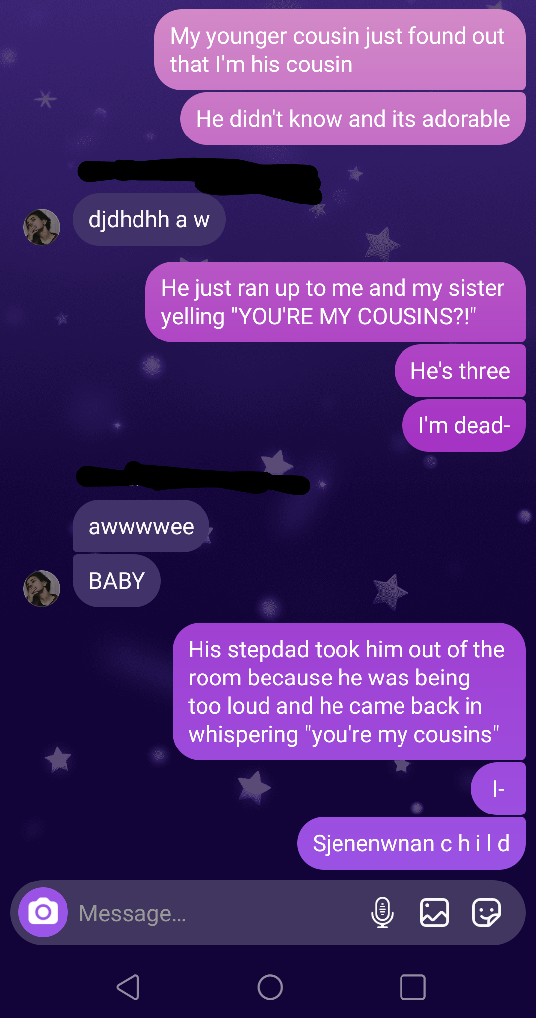 A Convo I Had Today Scrolller