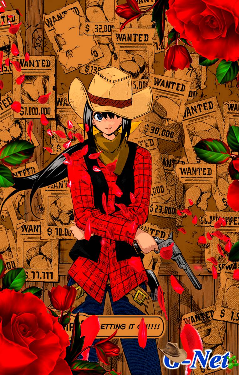 A cowboy among the roses, ready to shoot | Scrolller