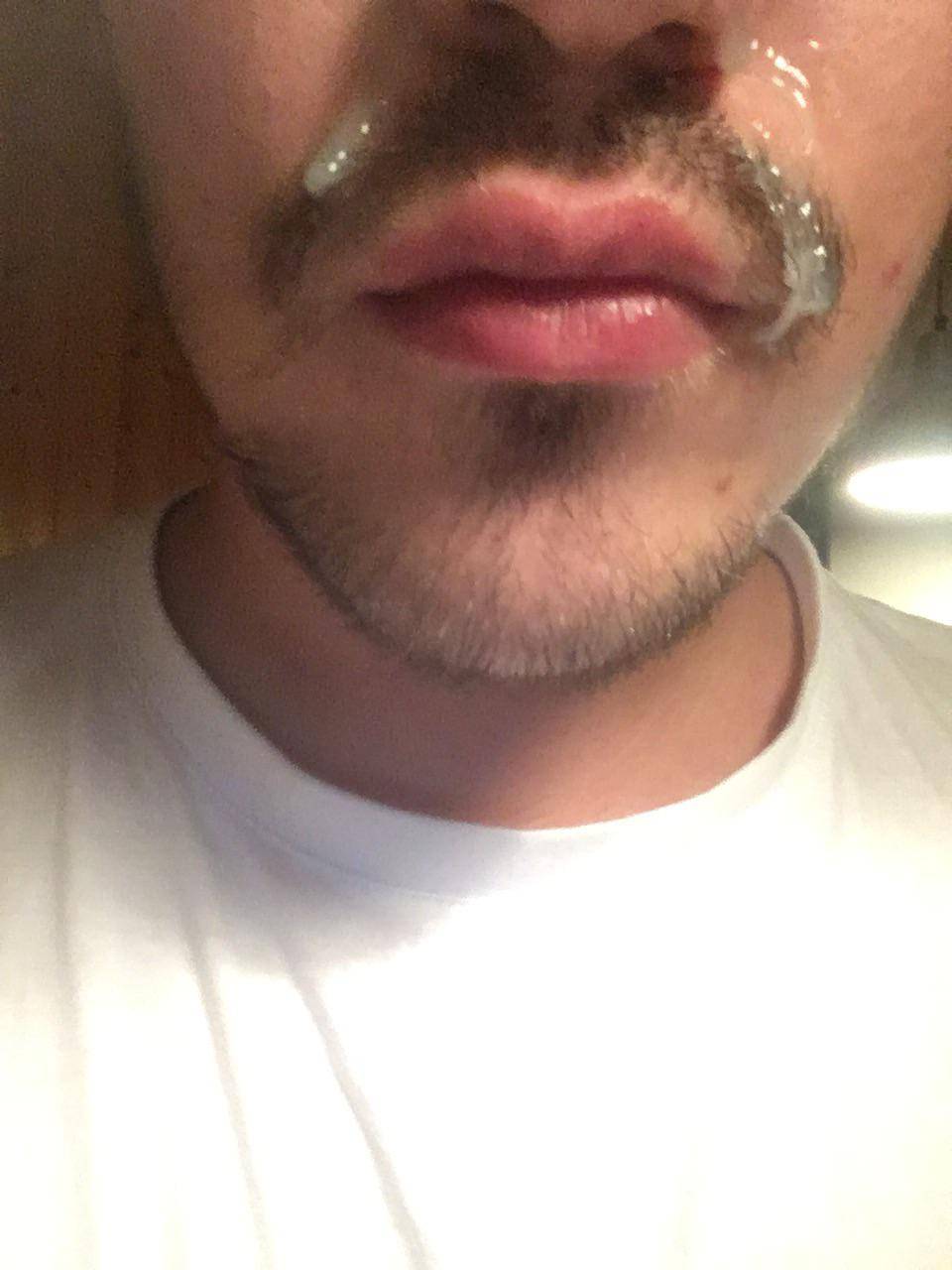 A daddy came and forced me on my knees. Said he wanted to paint my face...look at that ...