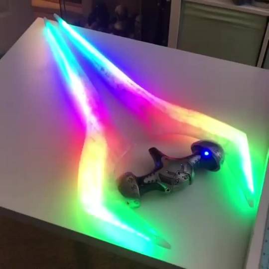 A fabulous Energy Sword (x-post r/oddlysatisfying) | Scrolller