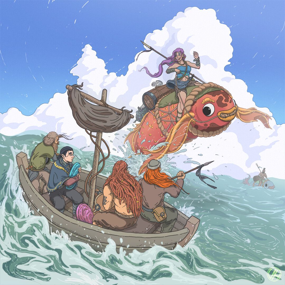 A Friendly Encounter byJoey | Scrolller