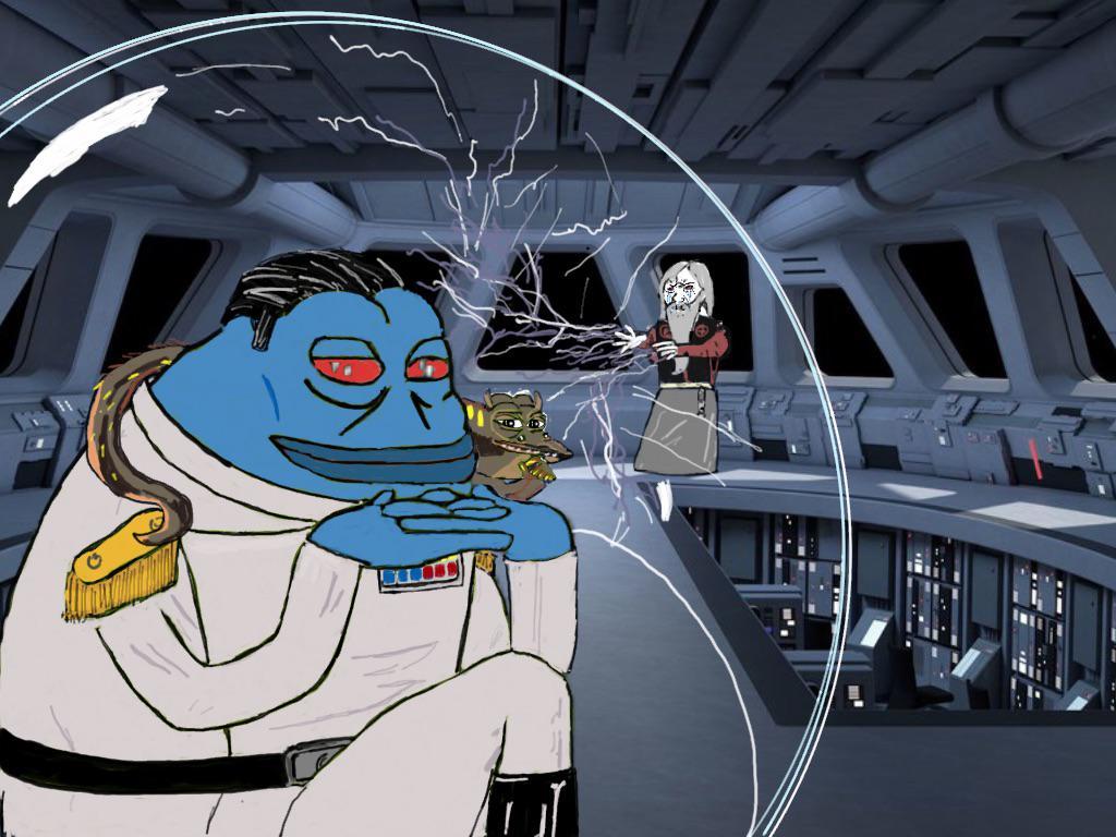 A Groyper variant of Grand Admiral Thrawn from Star Wars Legends [OC] | Scrolller