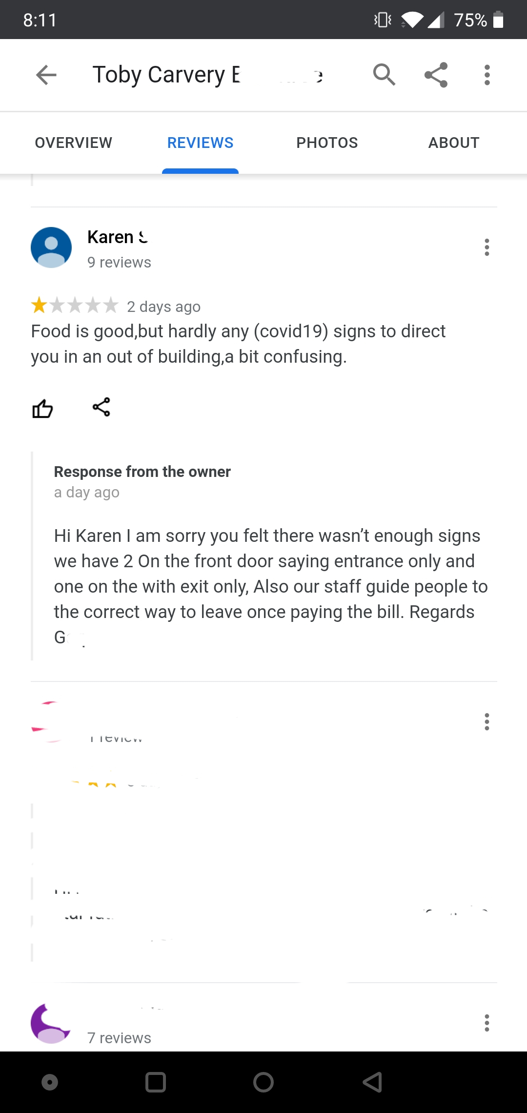 A Karen reviewing the restaurant I work in | Scrolller