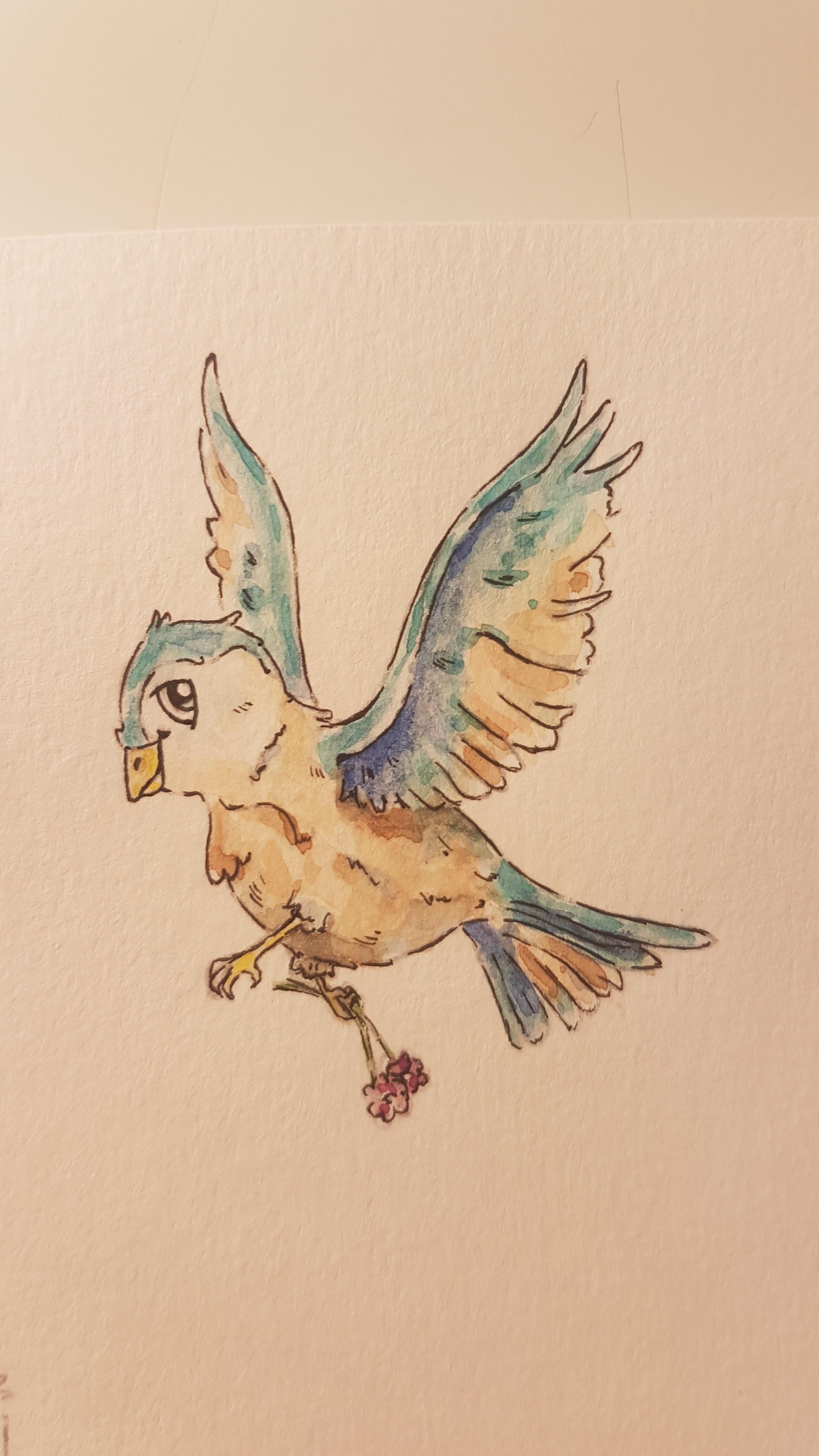 A little bird I made for my internship | Scrolller