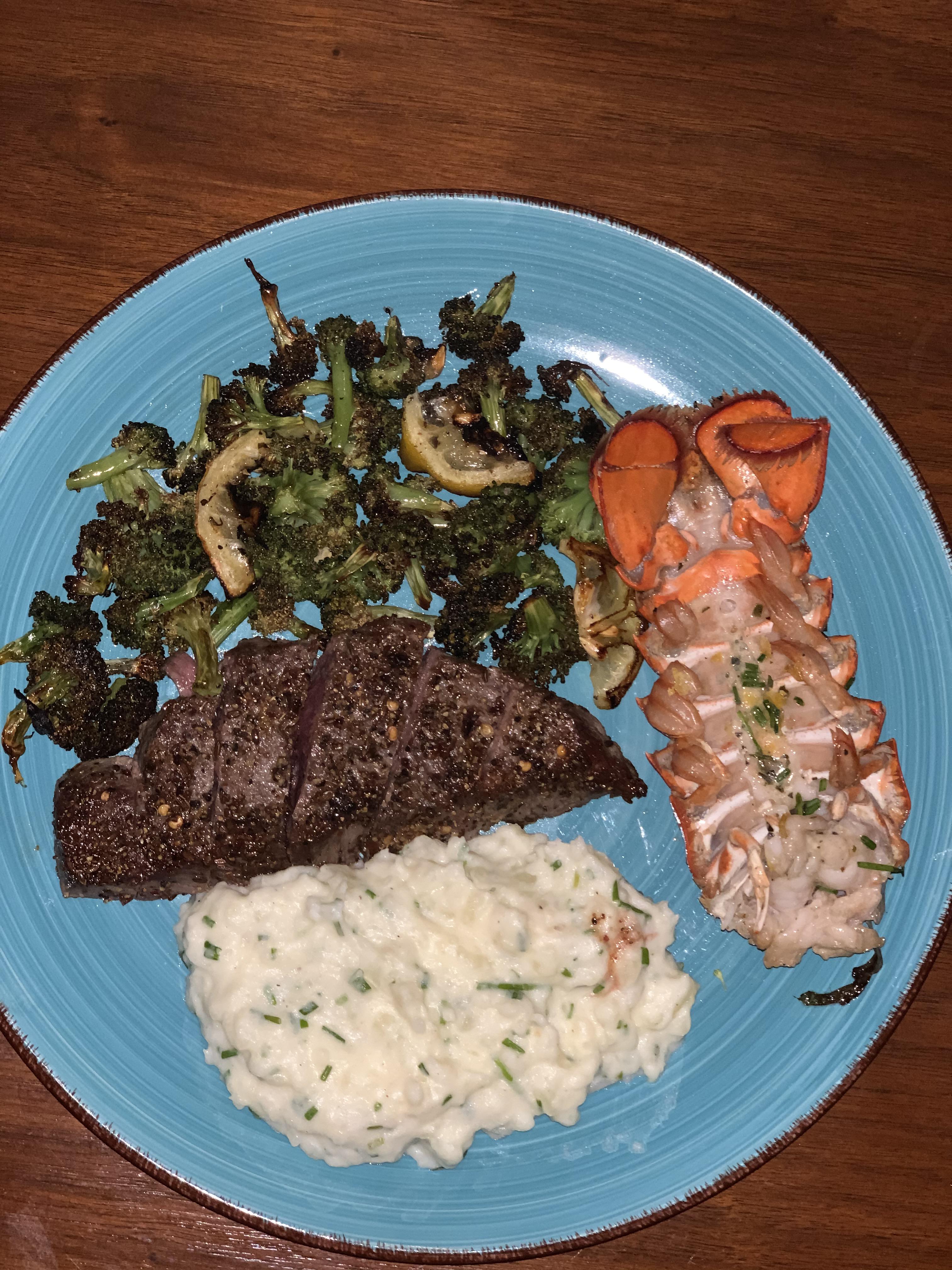 A little surf and turf last night | Scrolller