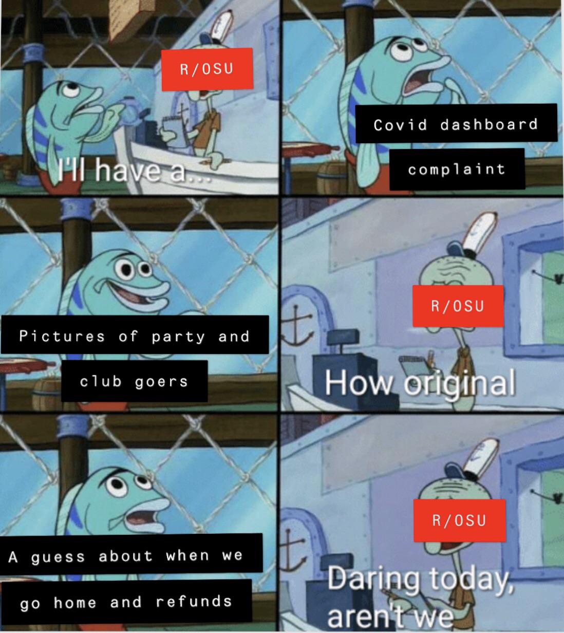 A normal day in r/OSU | Scrolller