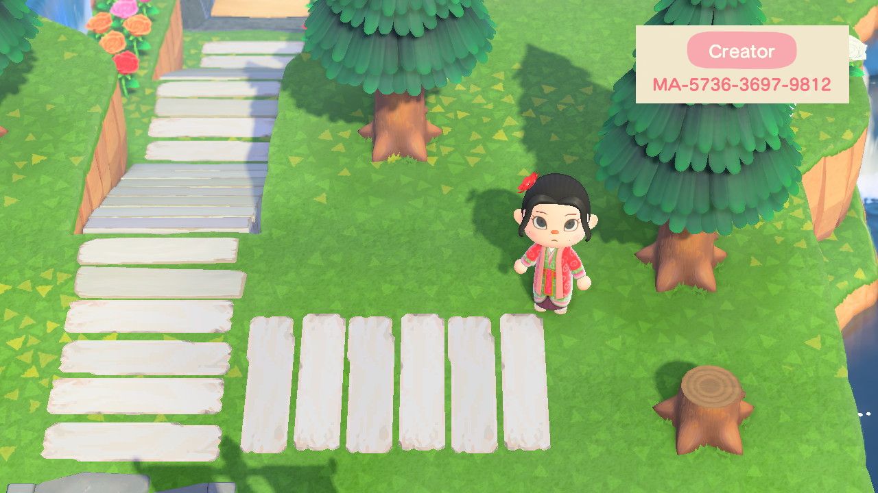 A path for the white plank ramp | Scrolller