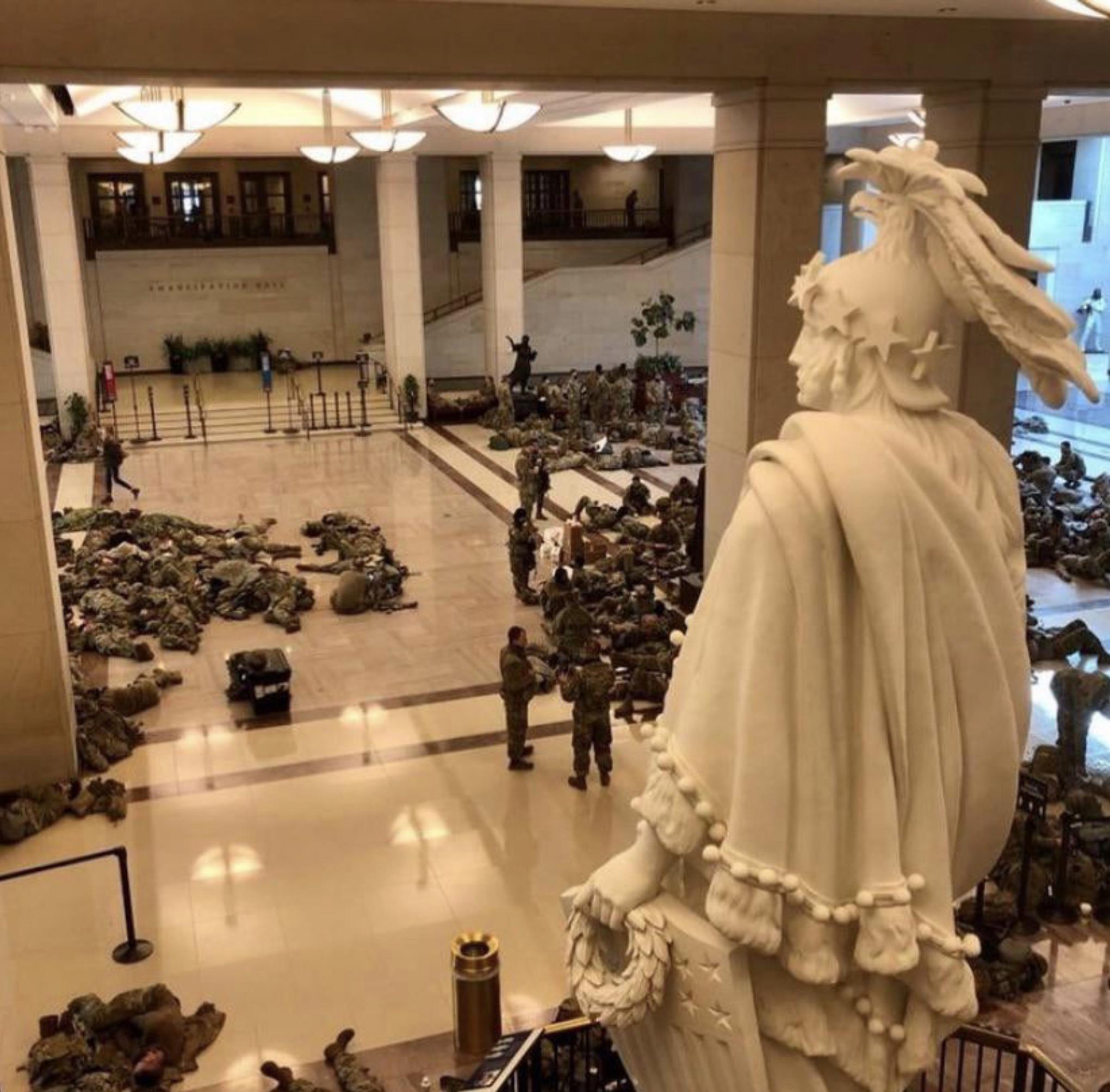 A photo of the real patriots in Capitol Hill | Scrolller