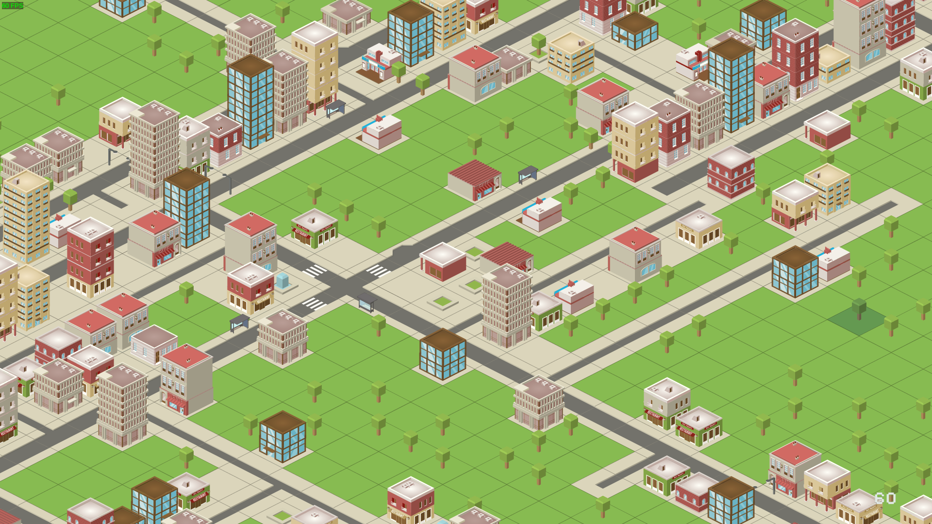 A procedurally generated isometric city | Scrolller
