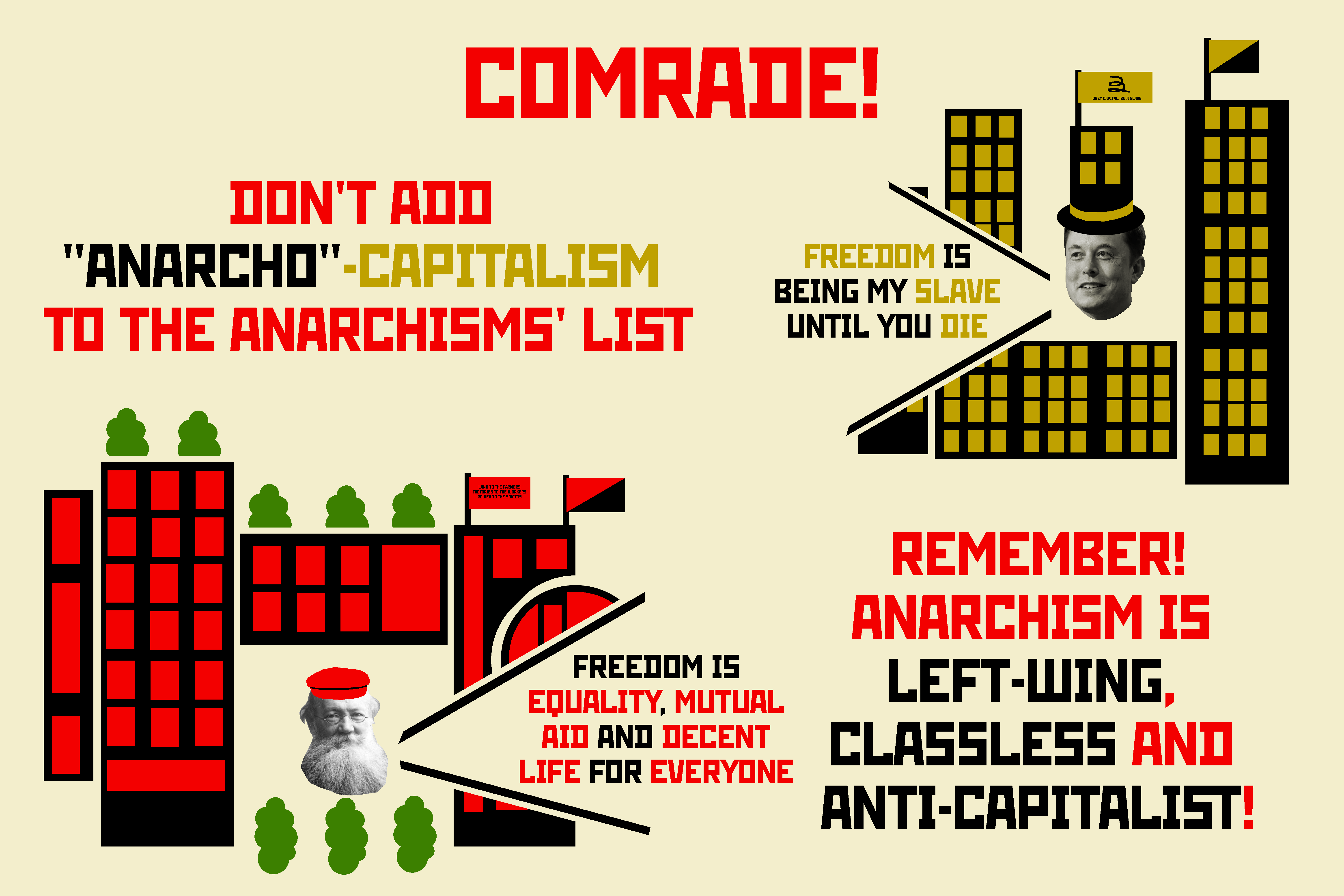 A quick reminder that "an"caps aren't anarchists. | Scrolller