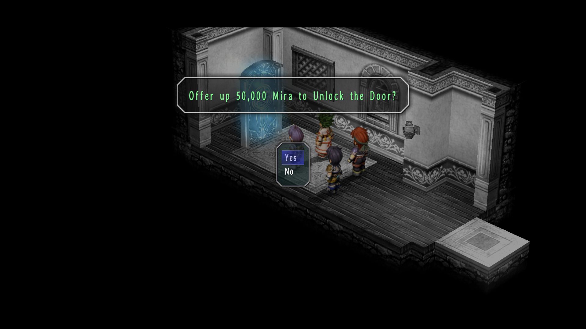 A rare image of Falcom locking a content behind a paywall (2007, colorized) | Scrolller