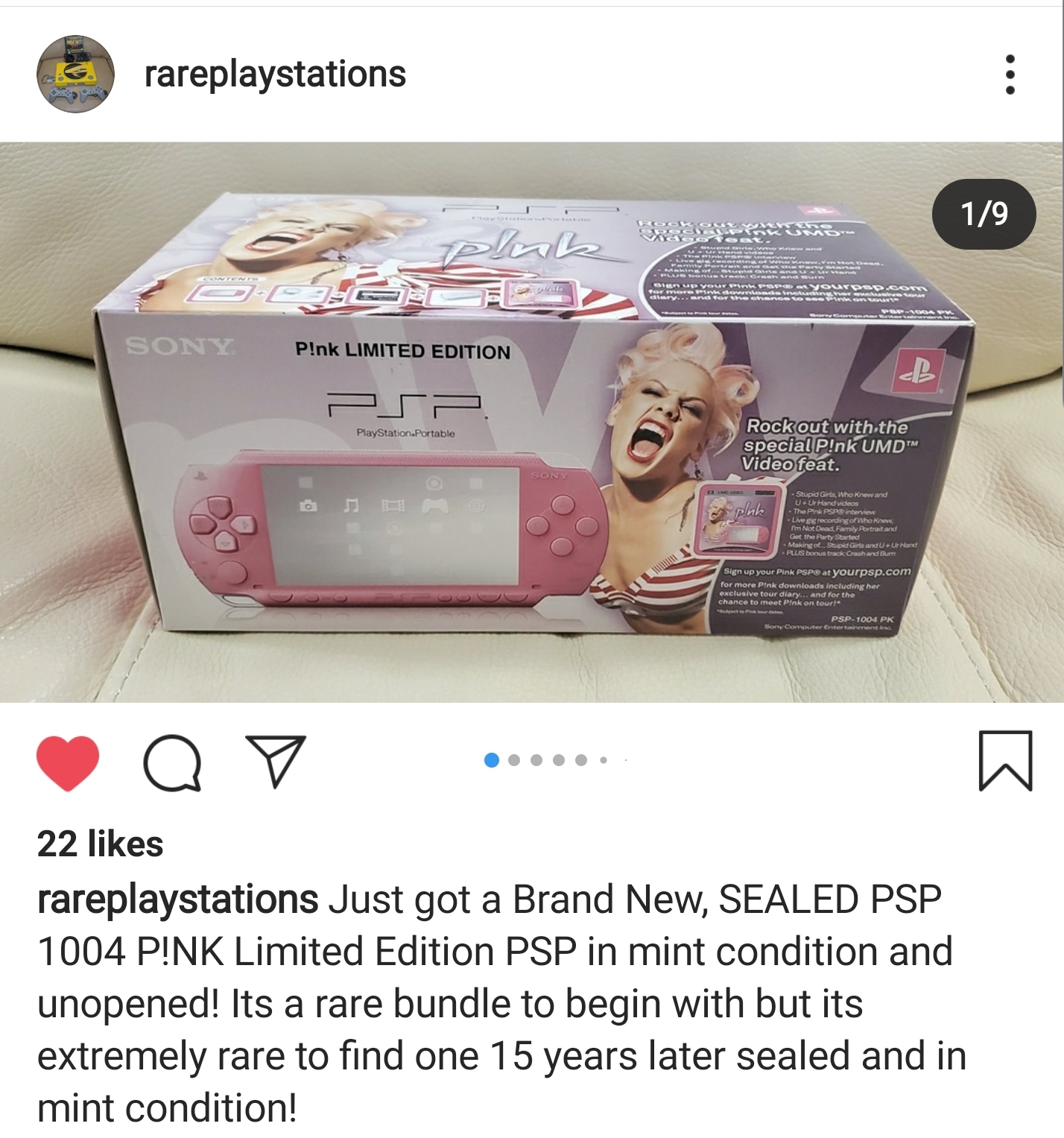 A RARE New, Sealed PSP 1004 Pink Bundle @rareplaystations who else has one? | Scrolller