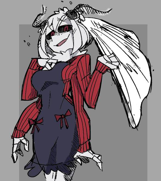 A recolor of vanrippers moth | Scrolller