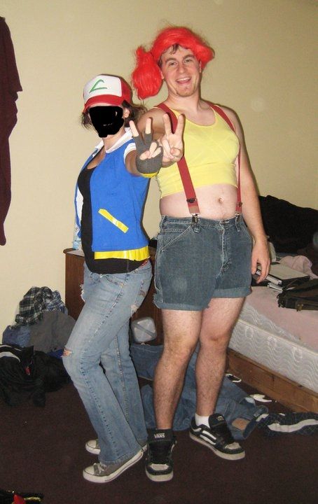 A redacted Ash and an uncensored Misty | Scrolller