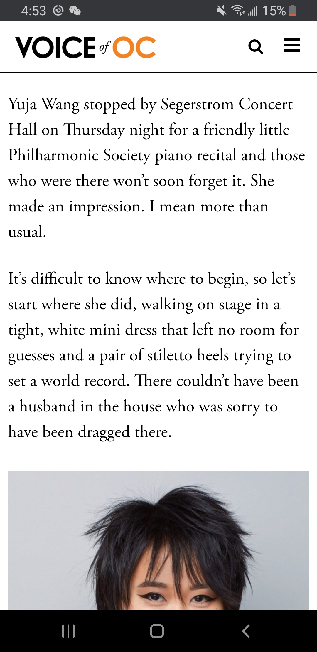 A Review of Classical Pianist Yuja Wang | Scrolller