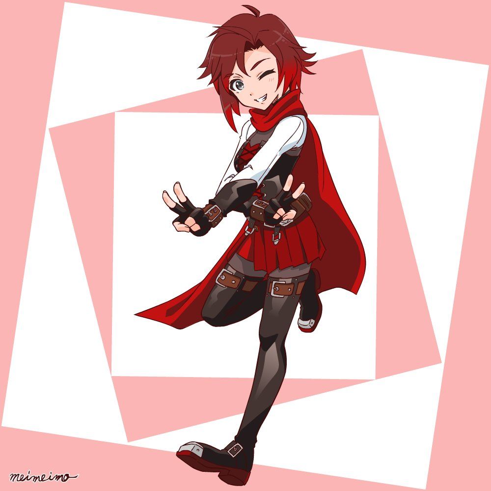 A Ruby to get through the day [@meimeimo_rwby on Twitter] | Scrolller