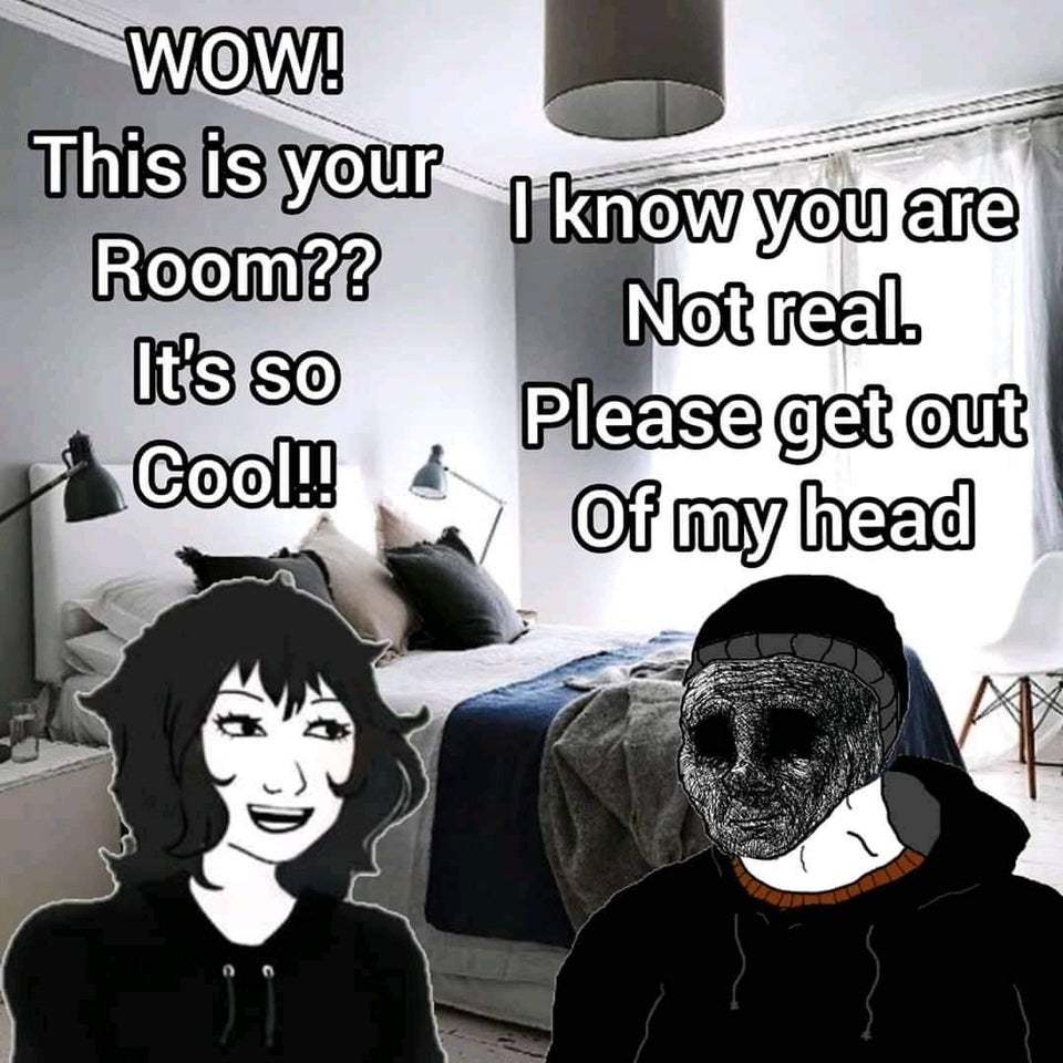 A schizophrenia doomer | Scrolller