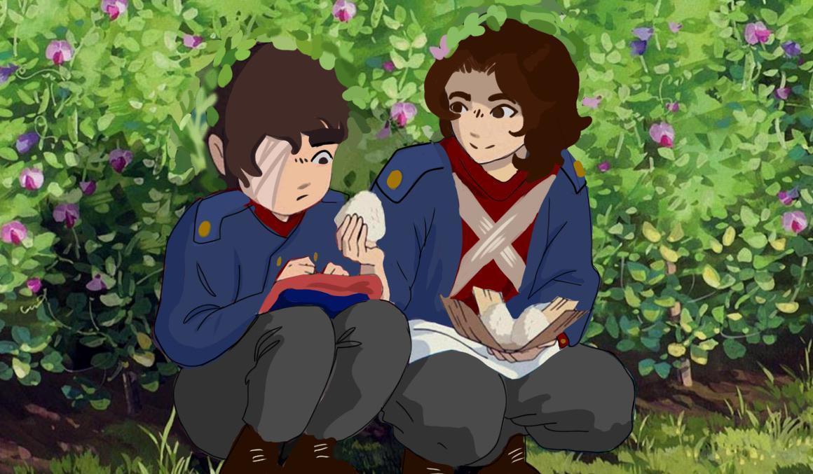 A studio Ghibli redraw, This show gives me nostalgia