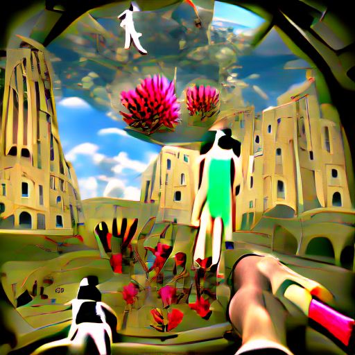 A surrealist first-person shooter | Scrolller