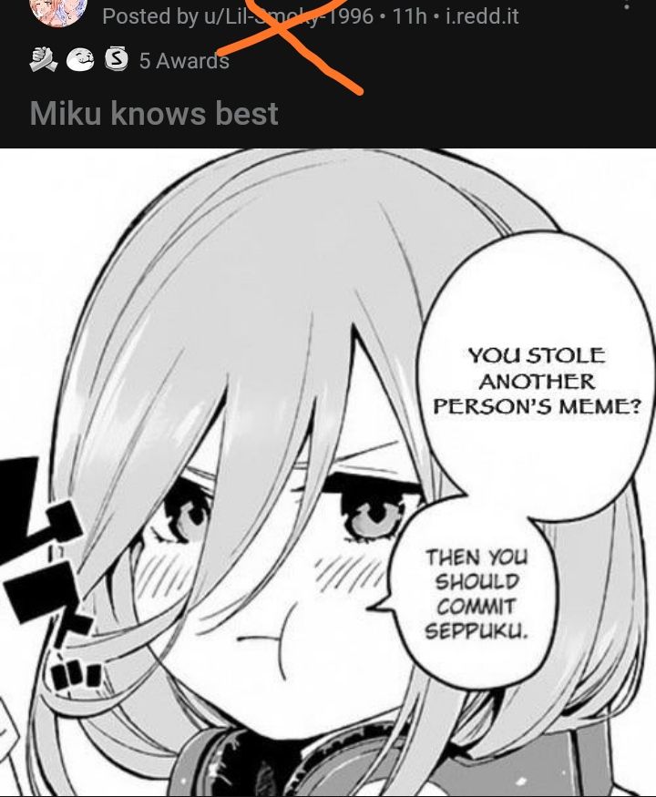 A totally original meme | Scrolller