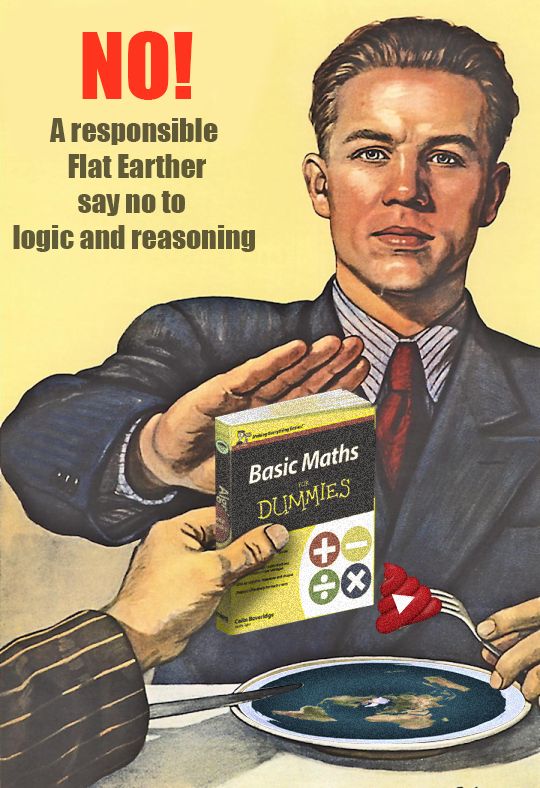 A True Flat Earther | Scrolller