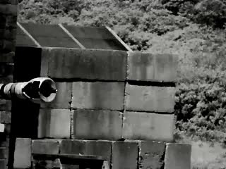 A visible shockwave created ahead of supersonic artillery shell. | Scrolller