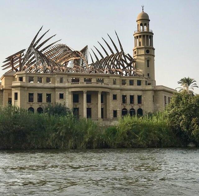 Abandoned mosque on the Nile. | Scrolller