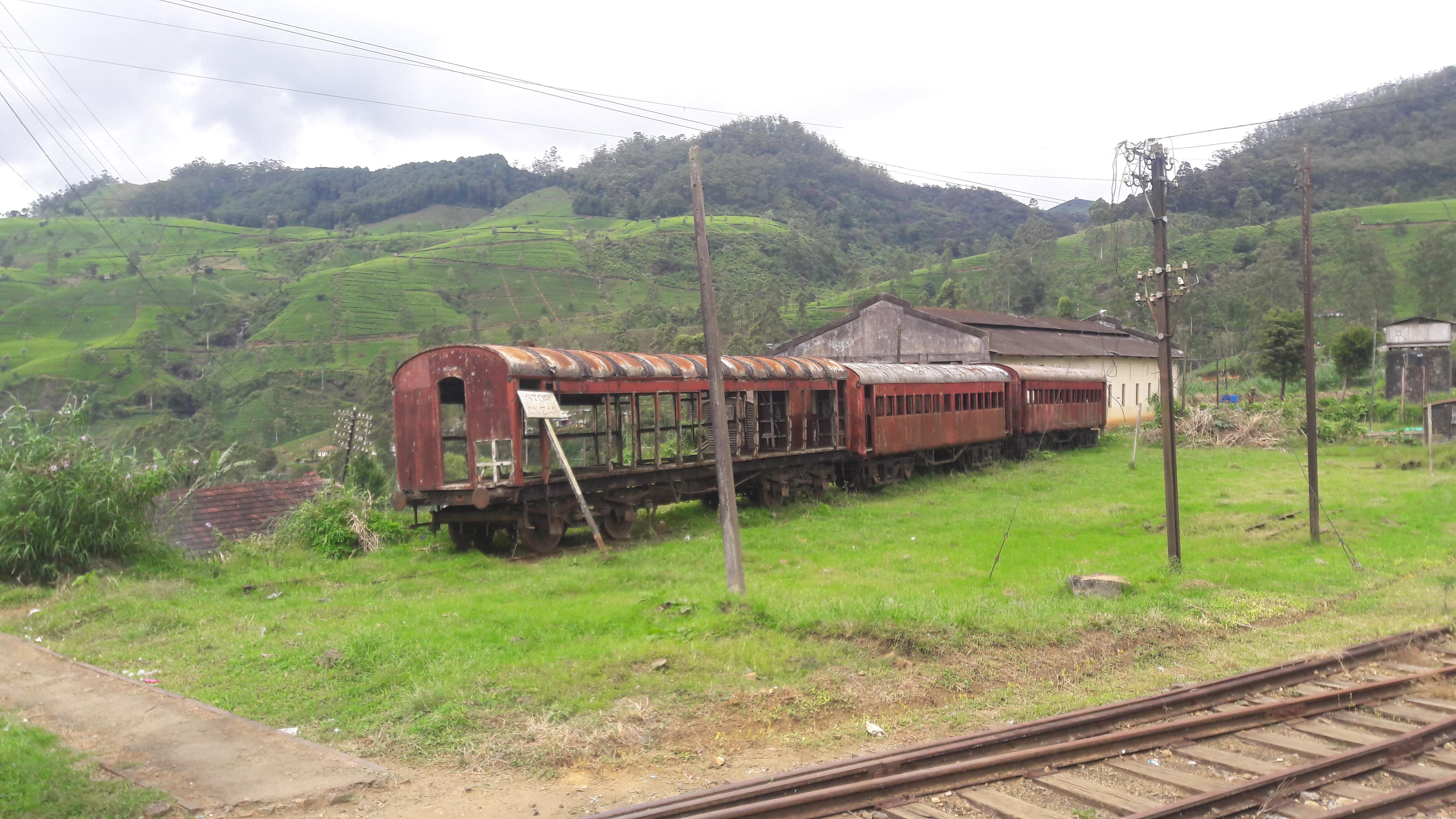 Abandoned old compartments, Near Nanuoya Railway Station | Scrolller