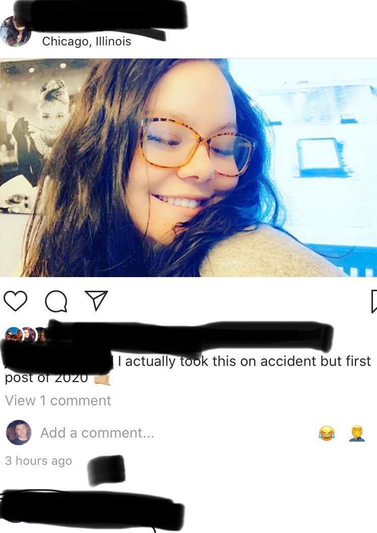 Accidental new decade selfie | Scrolller