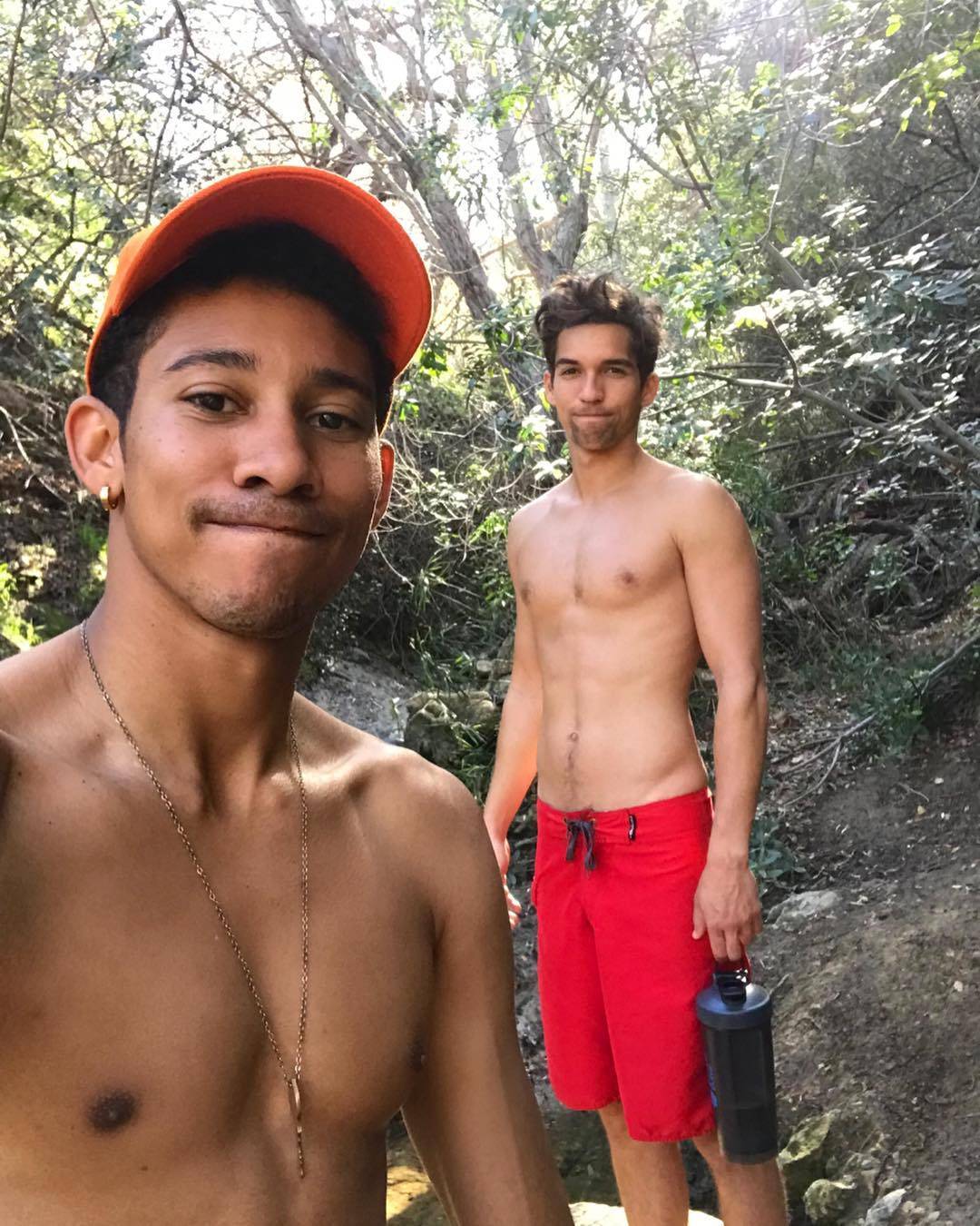 Actors Keiynan Lonsdale and Derek Fallon | Scrolller