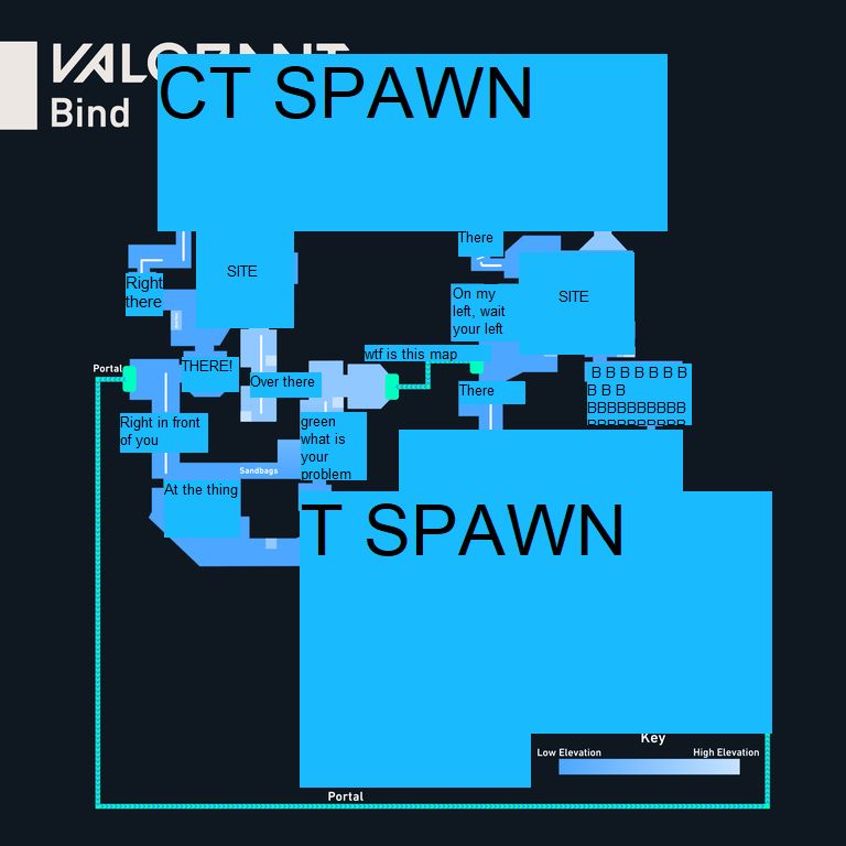 Actual official map callouts for Bind | Scrolller