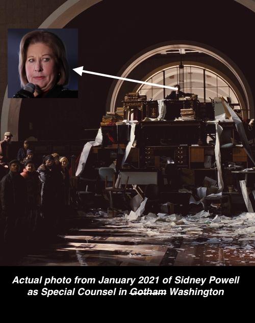 Actual photo of Sidney Powell as Special Counsel | Scrolller