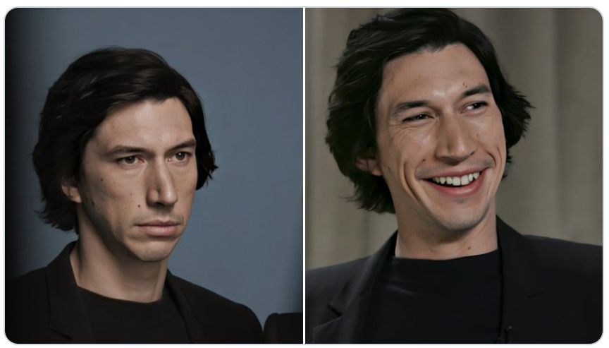 Adam Driver Close-Up Shots from Variety's "Actors on Actors" | Scrolller
