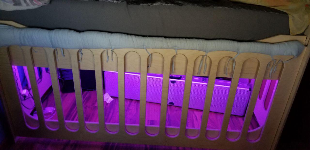 added LED strips so now my crib is heckin rave-ready! | Scrolller