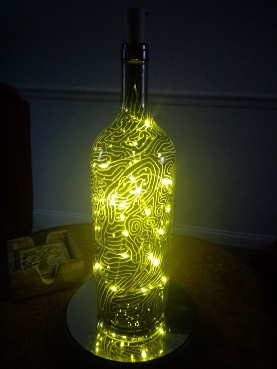 Addiction , ecthed bottle maze. | Scrolller