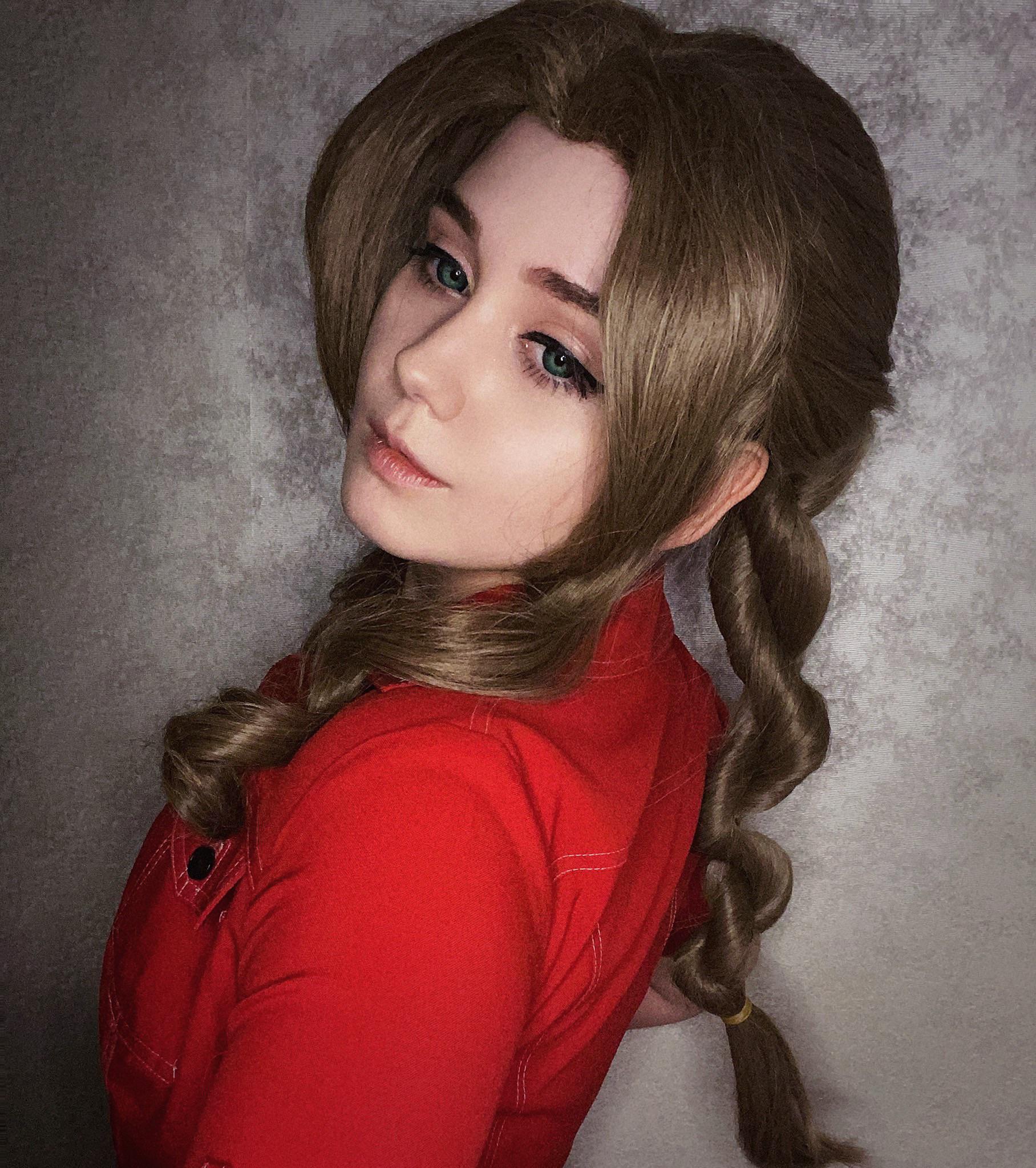 Aerith from FF7 by JyuSan | Scrolller