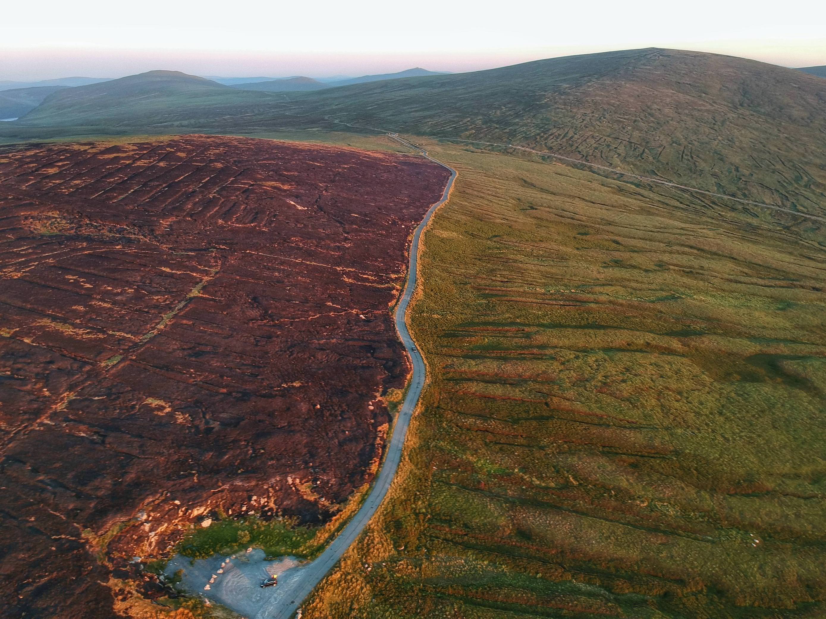 Discover more like FirePorn: After Effects of Gorse fire in Sally Gap, Wicklow, Ireland, The ...