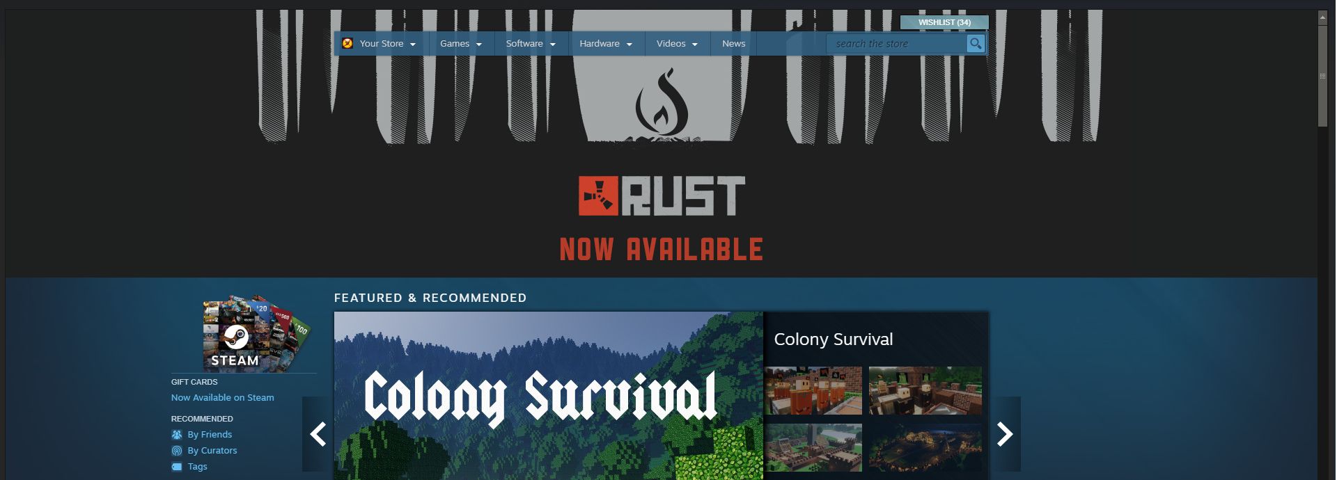 After over 4 years of hard work and dedication, Rust has finally left Early Access ...